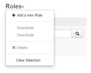 Setting up and managing Roles – Risk Management