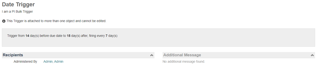Setting up Performance Indicator Triggers – Risk Management