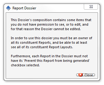 Troubleshooting Report and Dossier generation issues – Risk Management